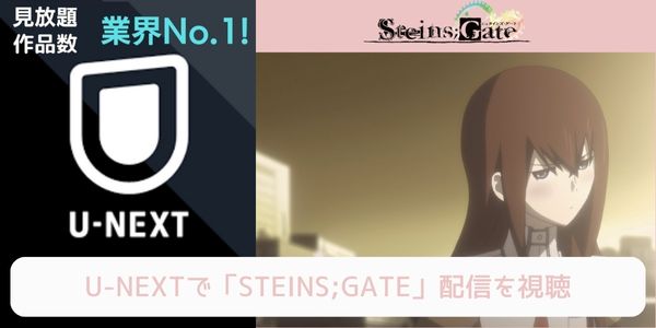 アニメ「STEINS;GATE」が配信中で全話無料で見れる動画配信サイトまとめ | 動画配信サイト比較ならVOD board